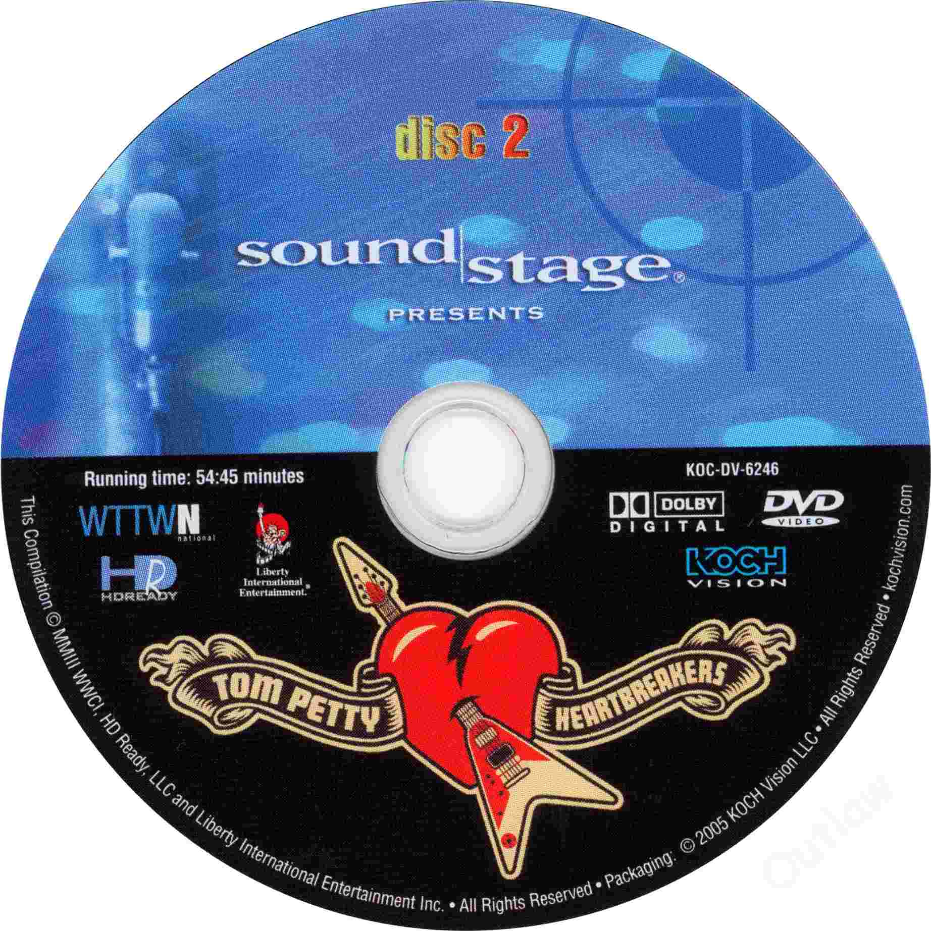 Tom Petty And The Heartbreakers Soundstage : DVD 2 | DVD Covers | Cover ...